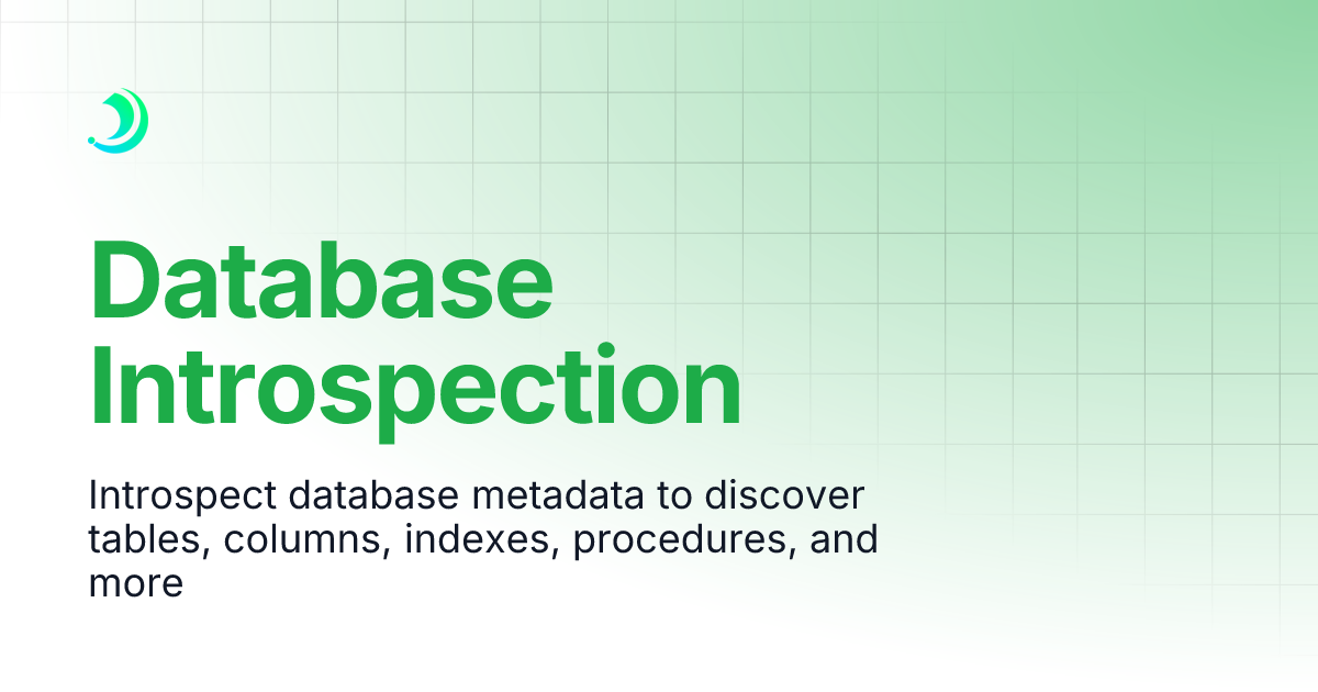 Database Introspection | BoxLang : A Modern Dynamic JVM Language