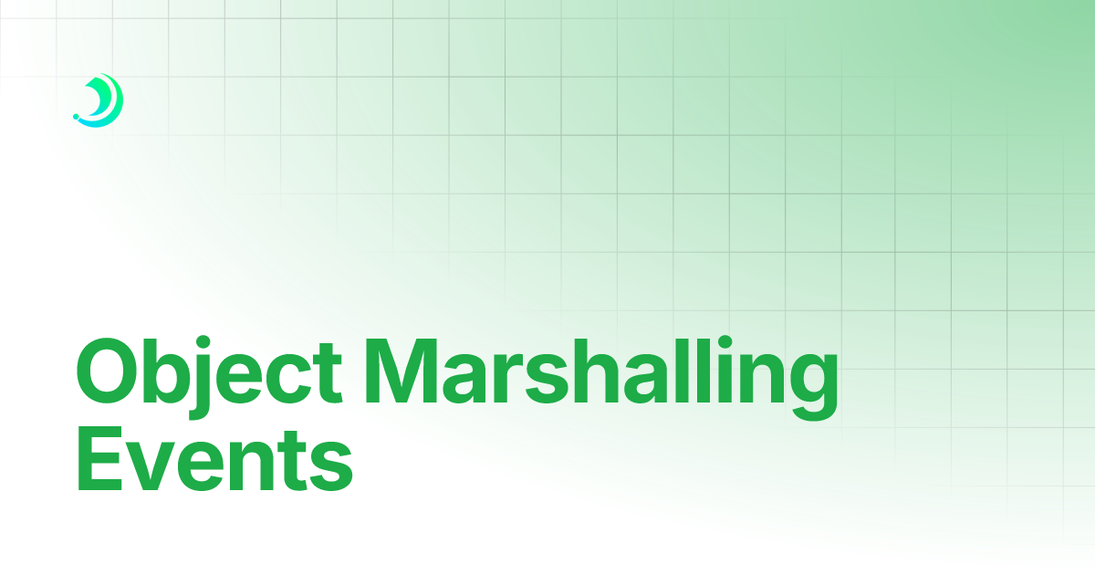 Object Marshalling Events | BoxLang : A Modern Dynamic JVM Language