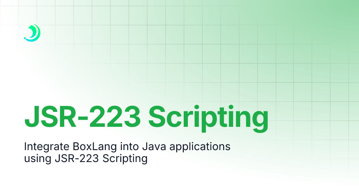 Jsr 223 Scripting Boxlang A Modern Dynamic Jvm Language 