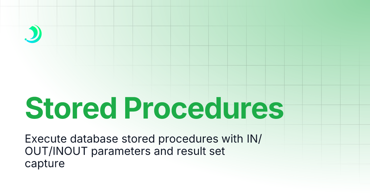 Stored Procedures | BoxLang : A Modern Dynamic JVM Language