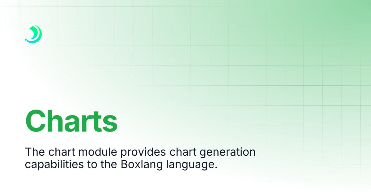 Charts | BoxLang : A Modern Dynamic JVM Language